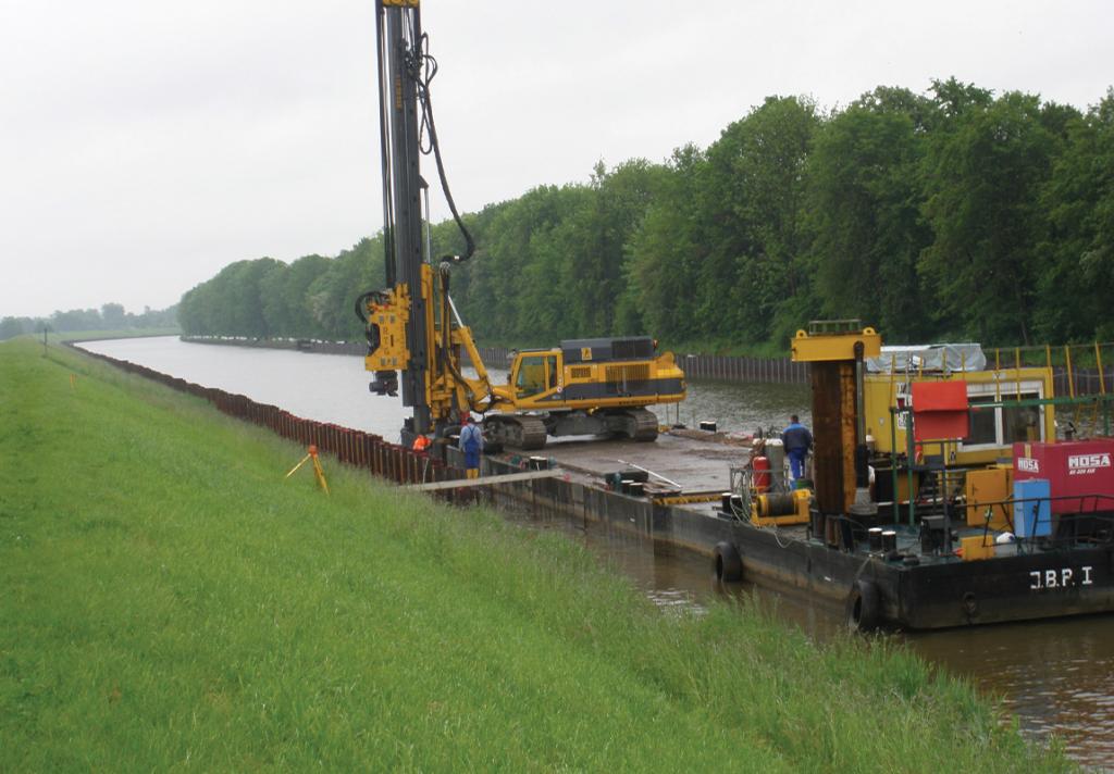 Flood defence and bank protection | ArcelorMittal Sheet Piling